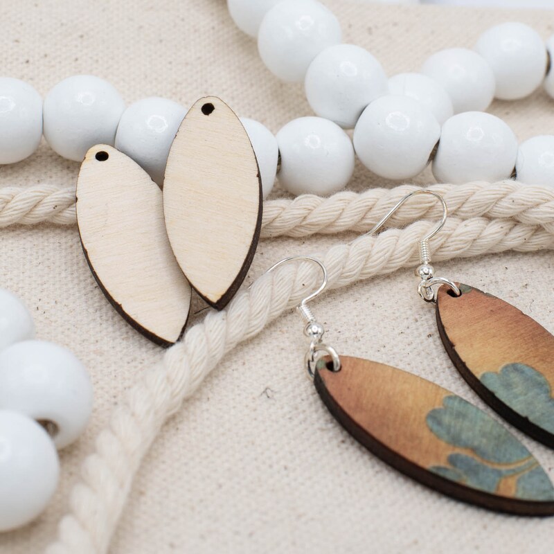 Wood Earring Blanks - Etsy