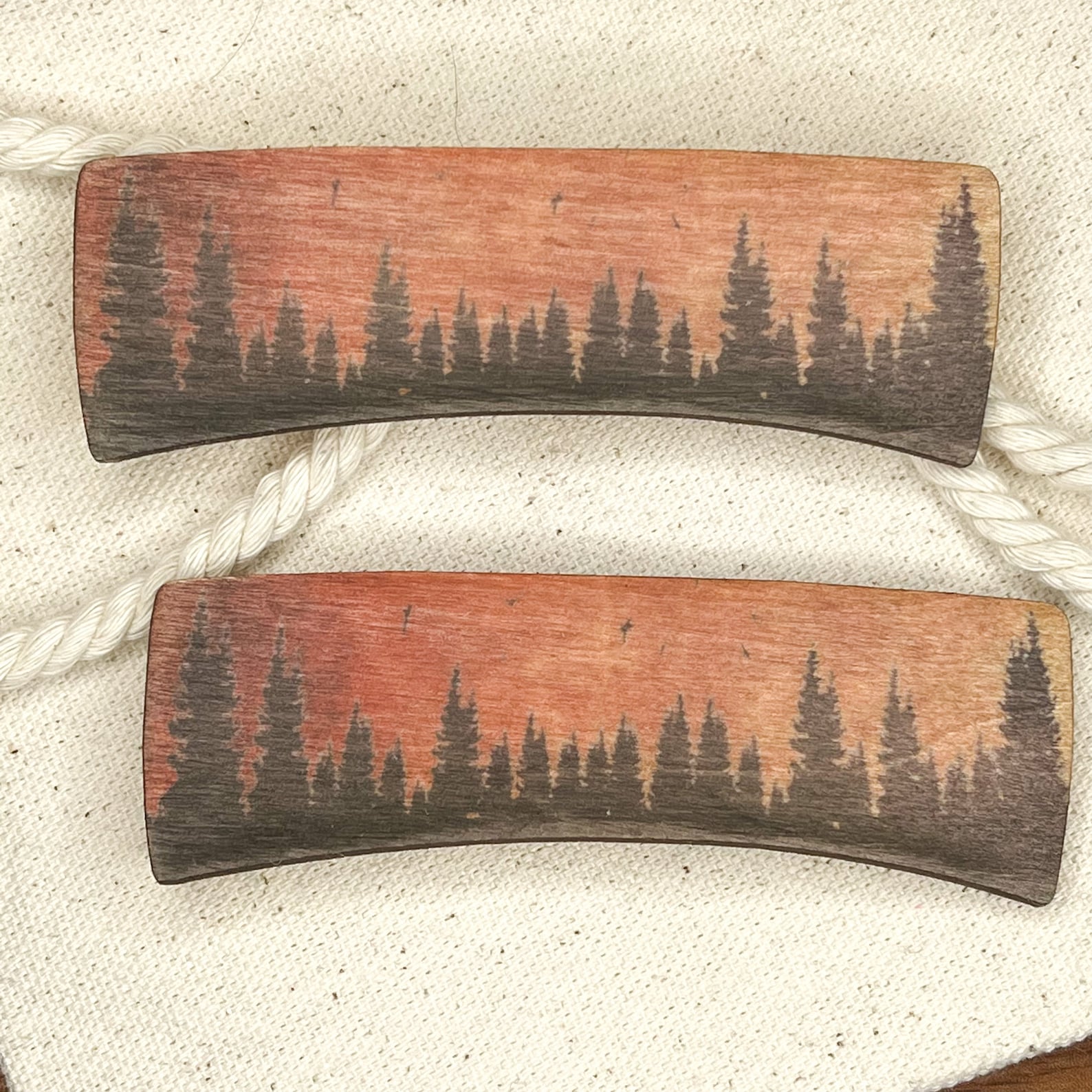 Sublimation Hair Claw Clips Blanks 1/8” Birch Wood Large 12 Pieces (6 ...