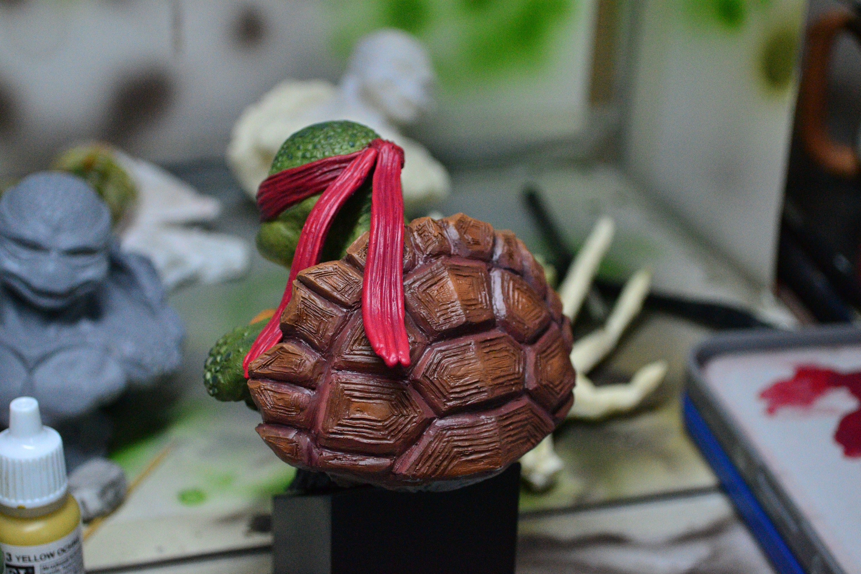 Ninja Turtle Replica Sculpture Bust Model - Etsy