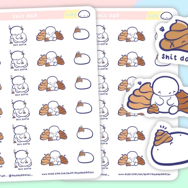 Bad Day Stickers - Etsy