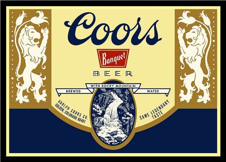 Coors Original Logo 1932
