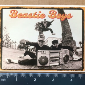 4.75" Beastie Boys Boombox Vinyl Sticker. 80's 90's Hip Hop Decal for ...