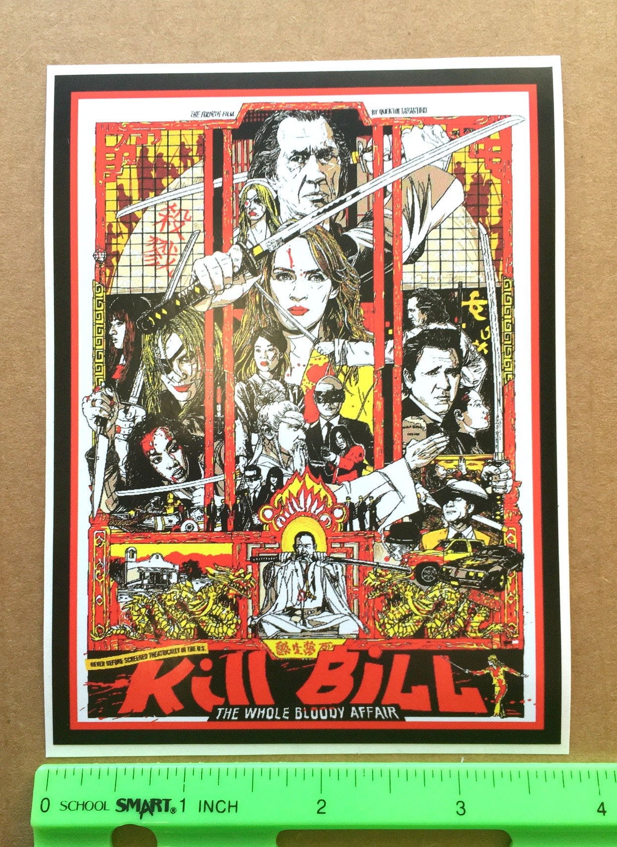 5 Quentin Tarantino's Kill Bill Movie Vinyl Sticker. - Etsy Ireland