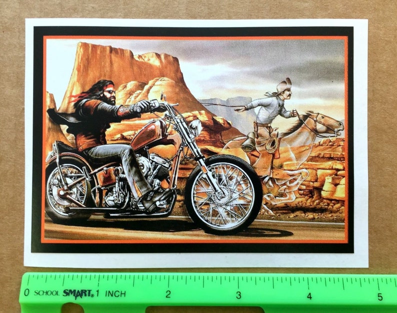 4.75 Ghost Rider Vinyl Sticker. Harley Davidson Decal - Etsy