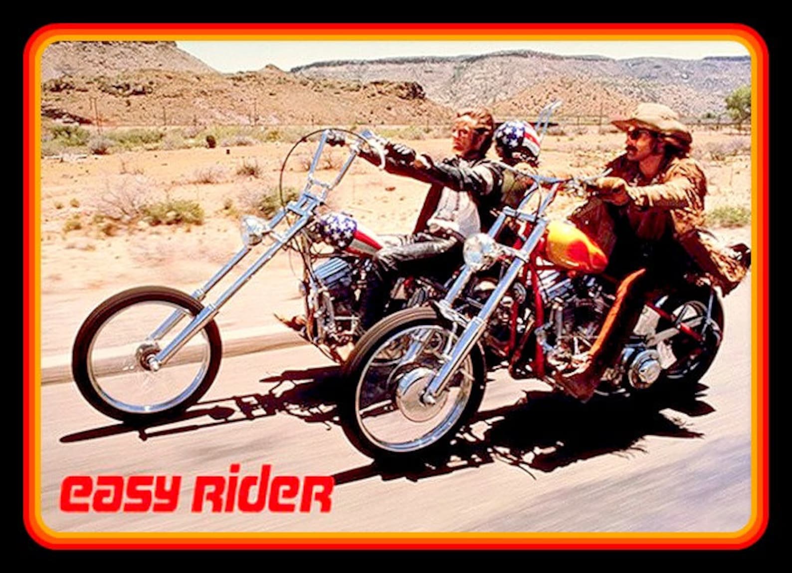 4.5 Easy Rider vinyl sticker. Classic Harley Davidson | Etsy