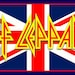 5.5 Def Leppard Union Jack Vinyl Sticker. Classic Heavy Metal Decal for ...