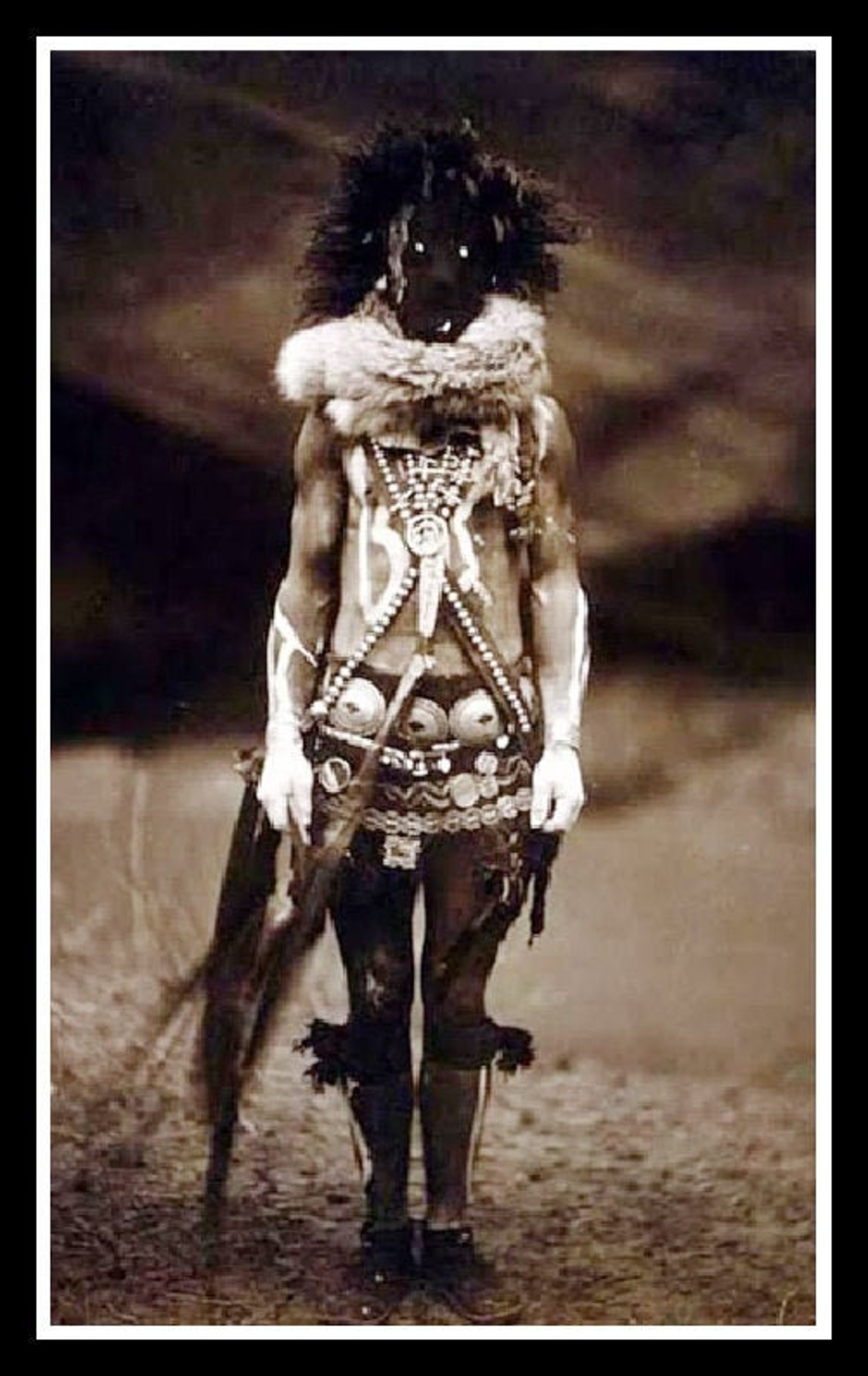 5" Native American Navajo Skinwalker Vinyl Sticker. Paranormal, Witch ...