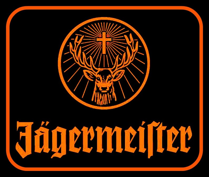 4 Jagermeister Stag Logo vinyl sticker. Quality Alcohol | Etsy