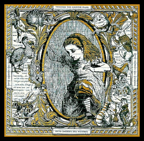 4 Psychedelic Alice in Wonderland Vinyl Sticker. | Etsy