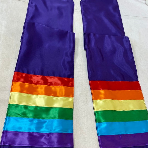 Rainbow Clergy Stole - Etsy