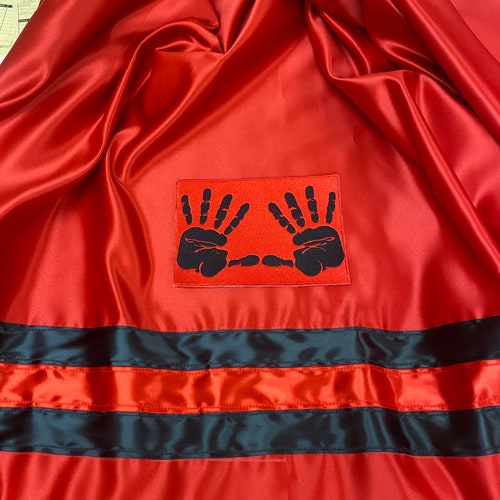 Embroidered MMIW Ribbon Shawl - Etsy