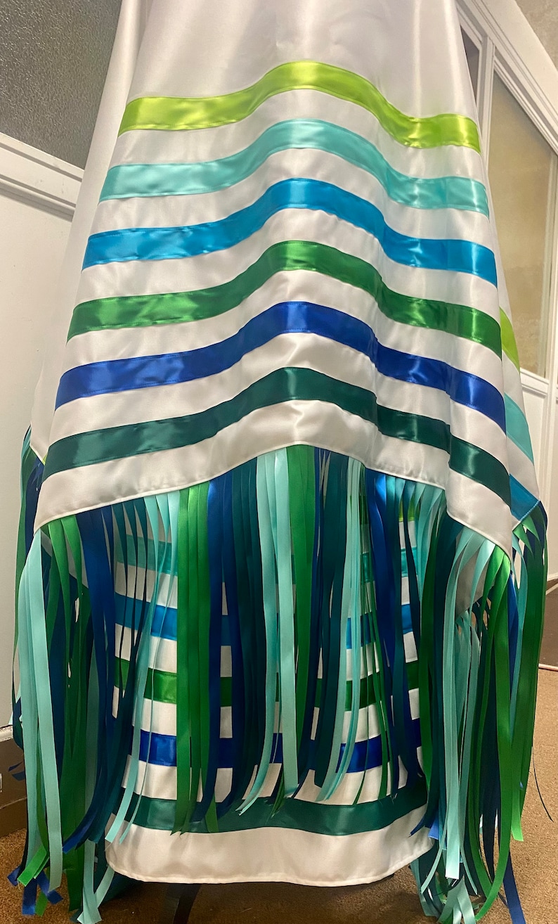 Water is Life Ribbon Shawl - Etsy