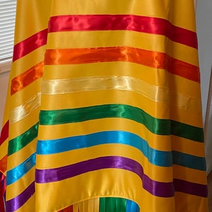 Adult Ribbon Shawl and Dress and Leggings Set - Etsy