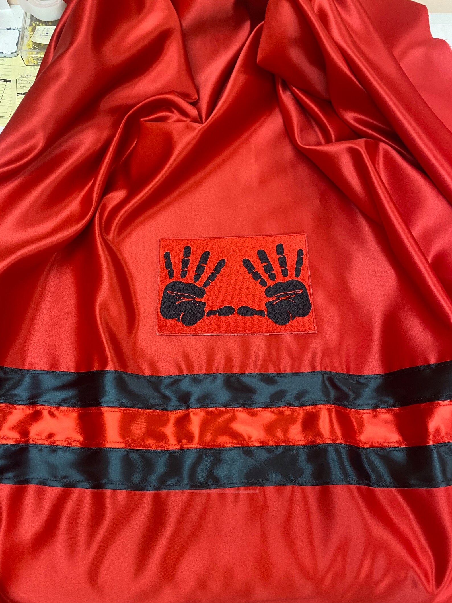 Embroidered MMIW Ribbon Shawl - Etsy