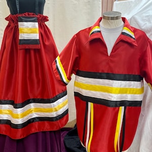 Ribbon Skirt and Ribbon Shirt Set - Etsy Canada