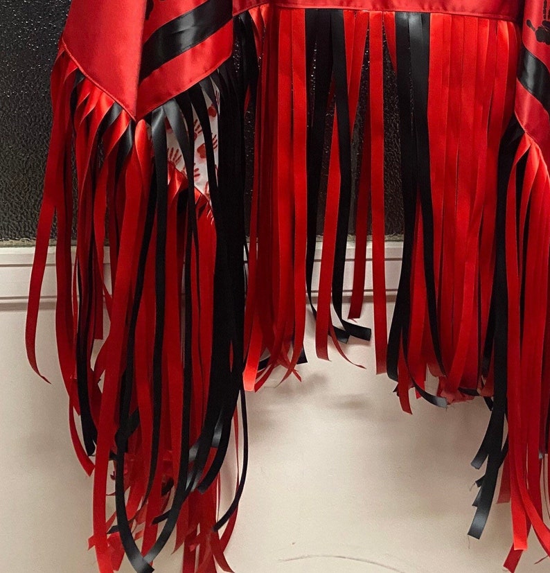 Embroidered MMIW Ribbon Shawl - Etsy