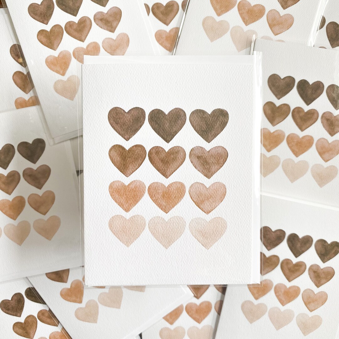 Unity Hearts Greeting Cards Hearts I Love You - Etsy
