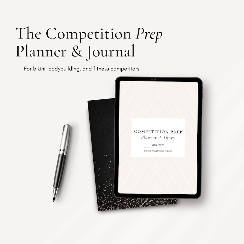 Bodybuilding Prep Planner - Etsy