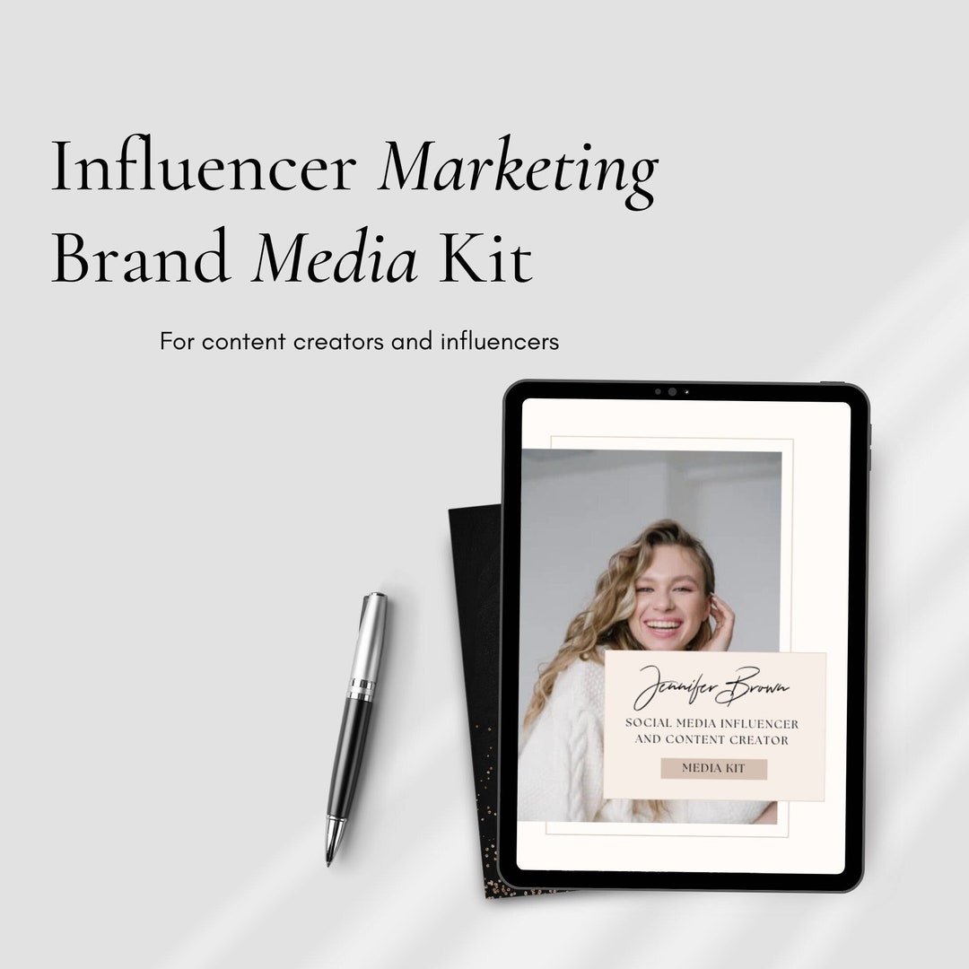Influencer Media Kit | Media Kit | Brand Media Kit | Blogger Media Kit ...