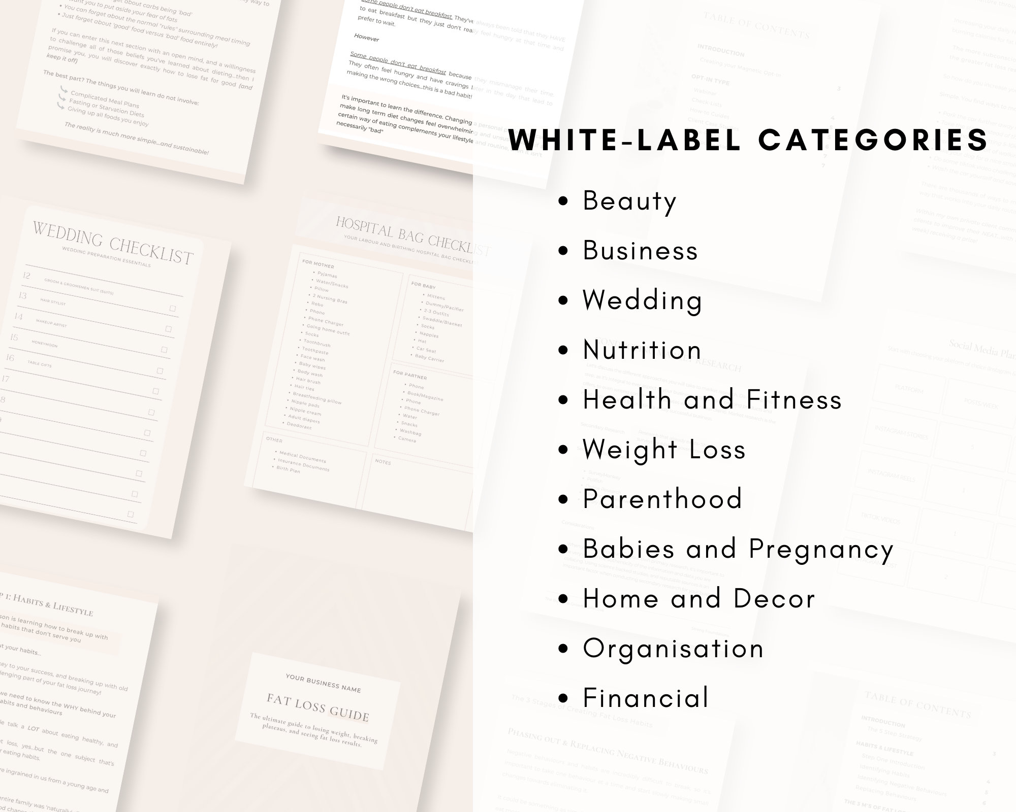White-label Digital Products to Start a Business Online Digital ...