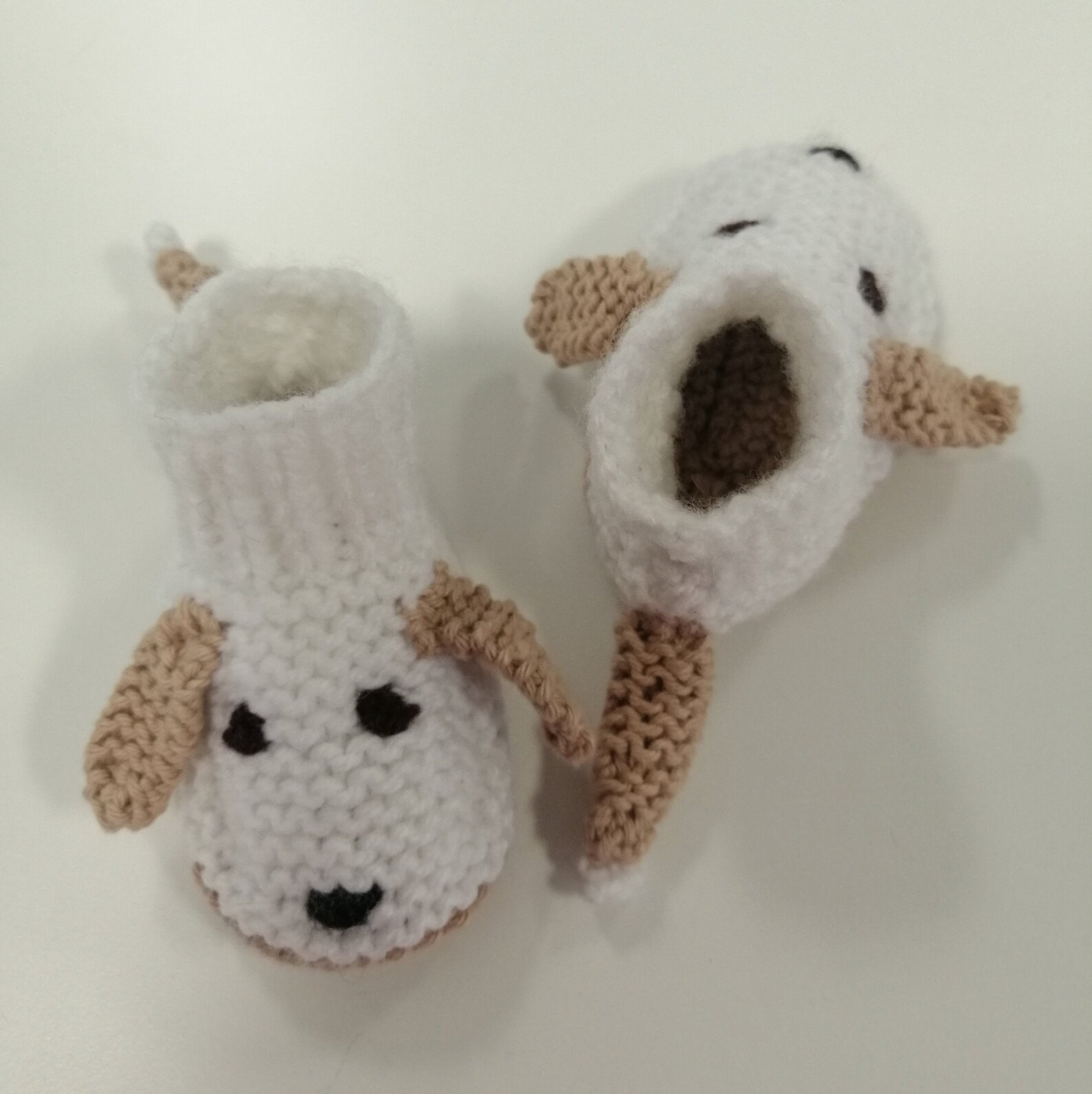 Hand Knitted Puppy Booties - Etsy