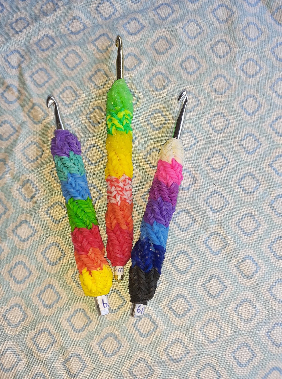 Custom Made Crochet Grippies by Shortie you Choice Hook Size | Etsy