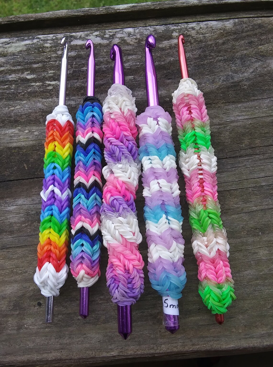 Custom Made Crochet Grippies by Shortie you Choice Hook Size | Etsy