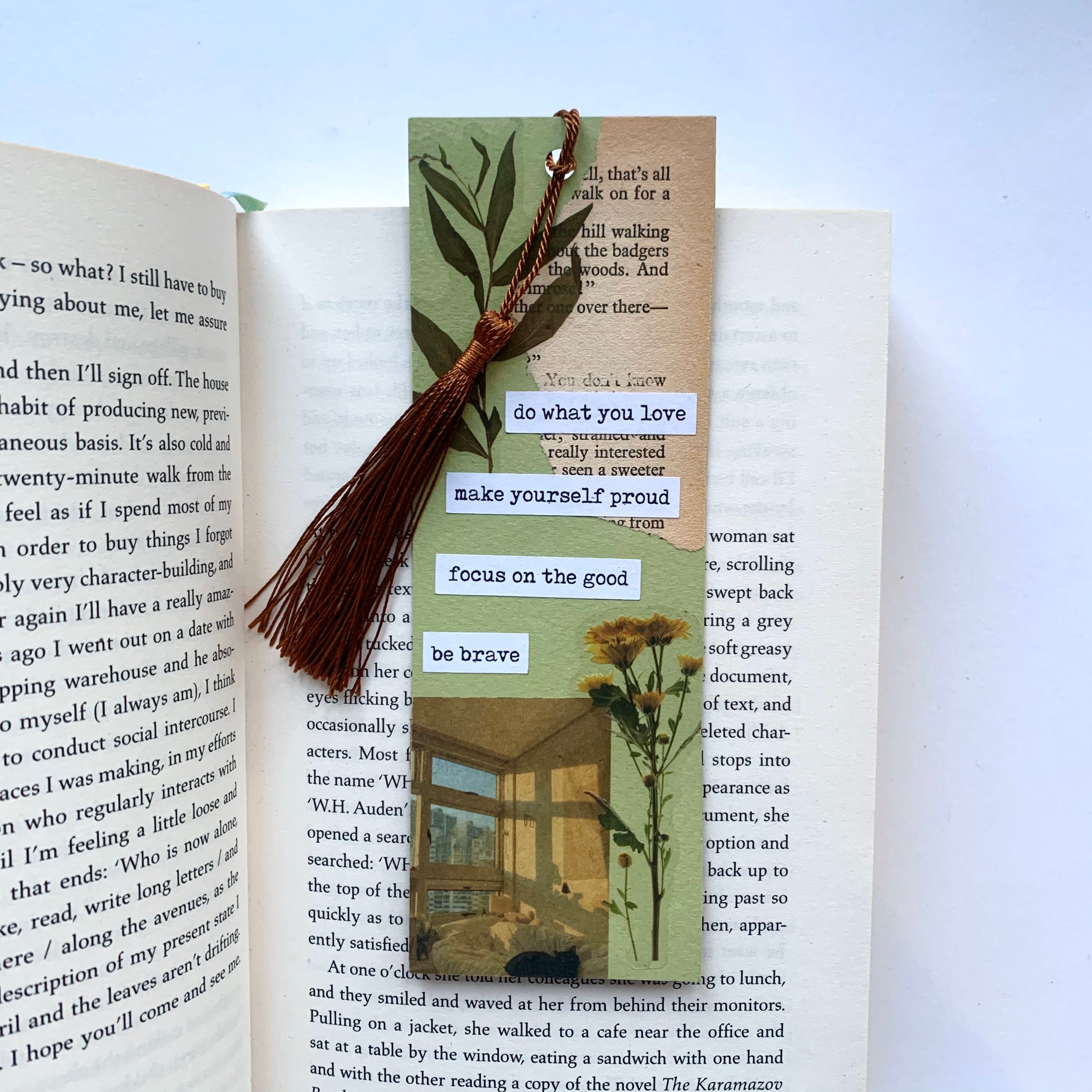 Positivity Self Love Bookmarks Handmade Gift - Etsy