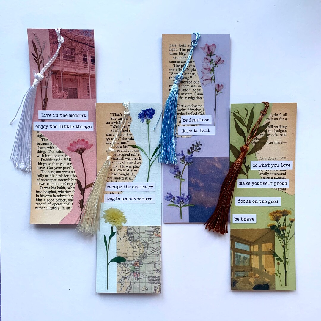 Positivity Self Love Bookmarks Handmade Gift - Etsy