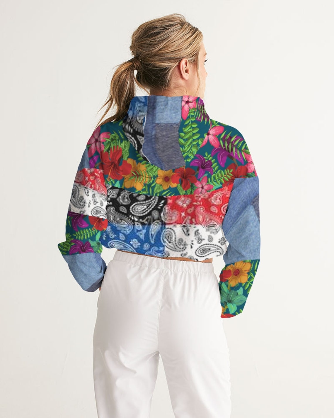 Women's Cropped Windbreaker Flex Collection - Etsy UK