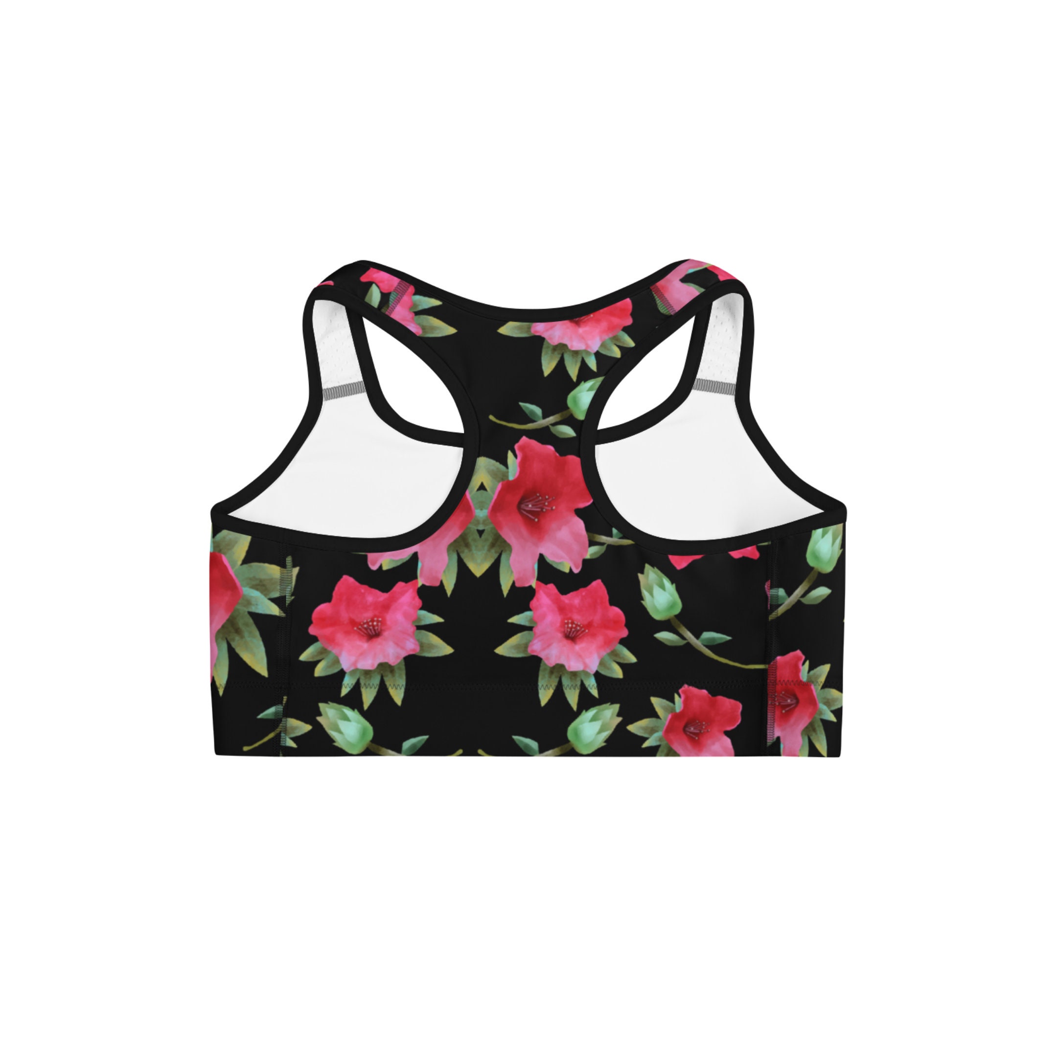 Fabulous Floral Collection Sports Bra - Etsy Australia