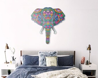 Elephant wall decor | Etsy