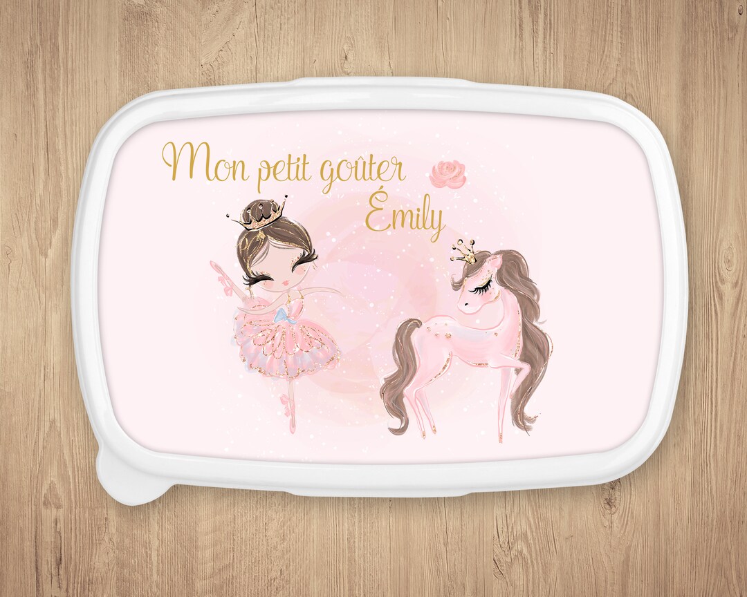 Personalized Lunch Box, Ballerina Model - Etsy