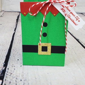 Christmas Elf Treat Bags, Elf Treat Boxes, Elf Gift Card Holders ...