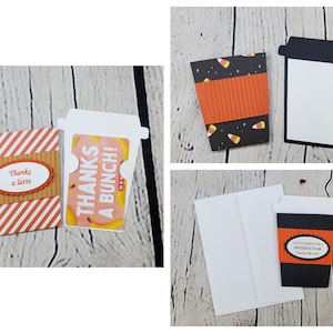 Halloween Gift Card Holders, Coffee Gift Card Holders,fall Gift Card ...