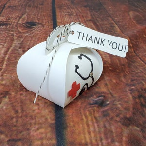 Small First Aid Kit Curvy Keepsake Treat Box for Doctor,nurse,hospital ...