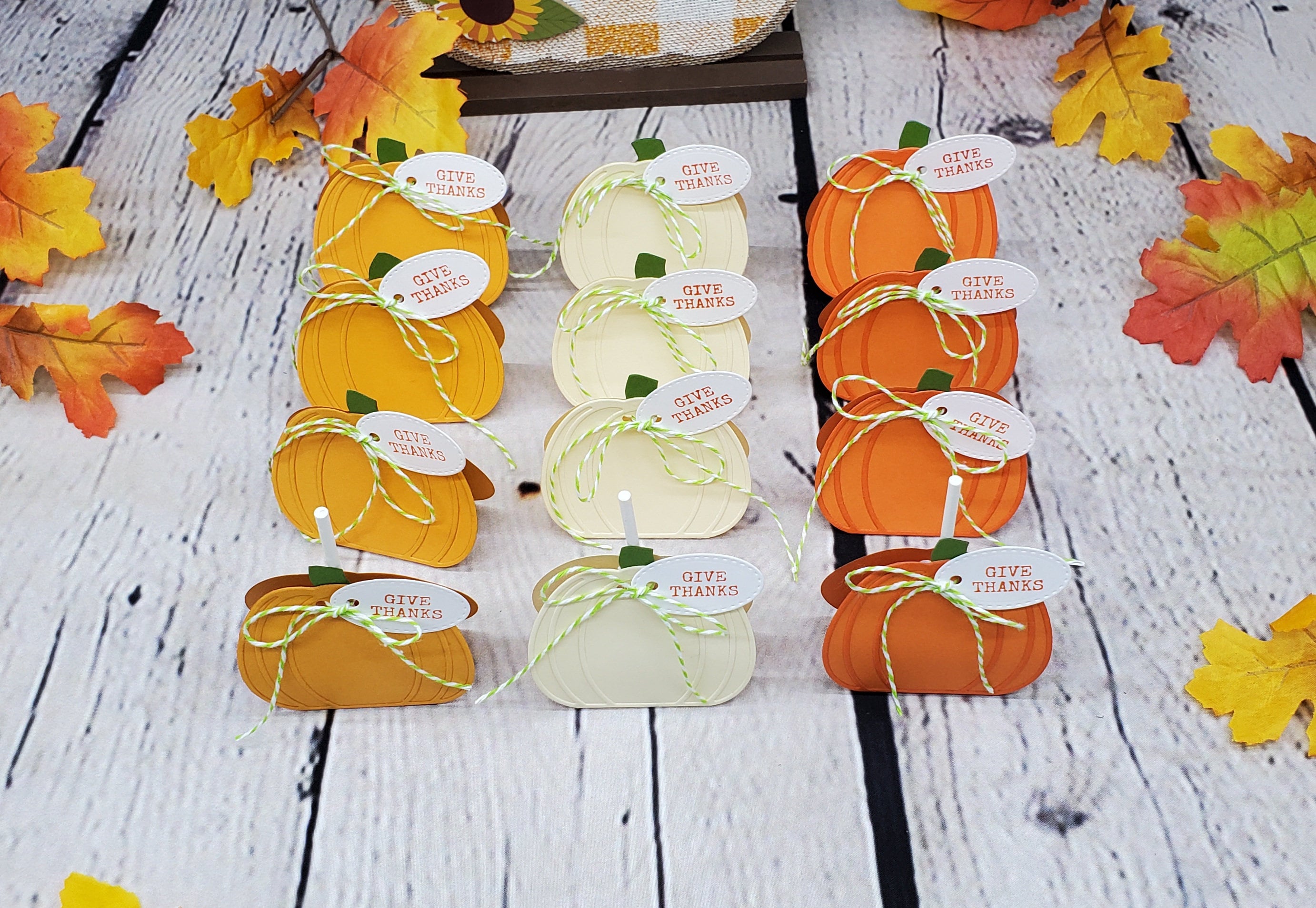 Thanksgiving Pumpkin Lollipop Holders Thanksgiving - Etsy