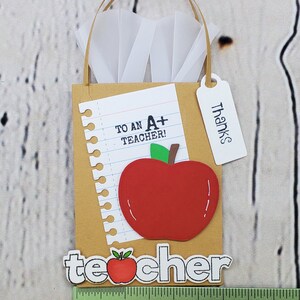 Notebook Paper Teacher Gift Card Holder,teacher Appreciation Gift Card ...