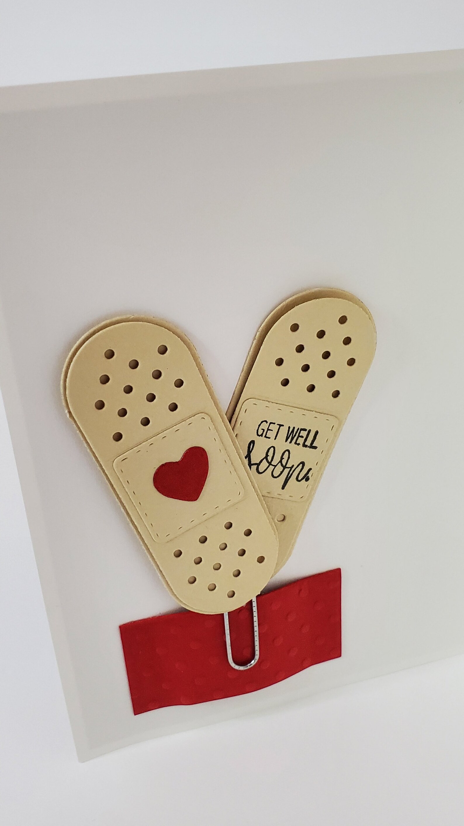 Handmade Feel Better Soon Band-aid Card,get Well Soon Card,sick,surgery ...
