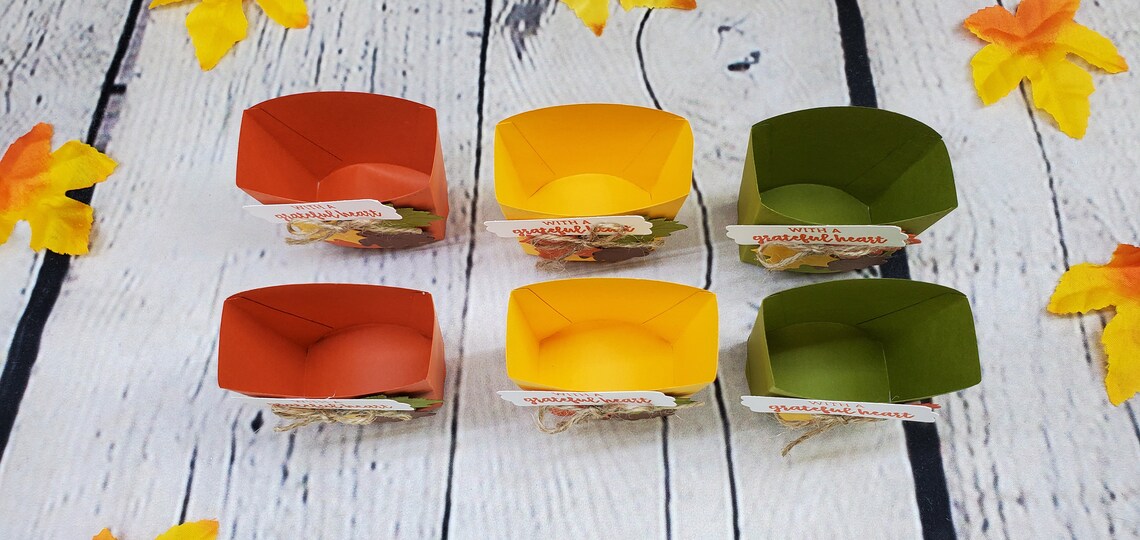 Thanksgiving Fry Treat Boxes, Fall Treat Boxes, Thanksgiving Party ...