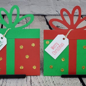 Christmas Present Gift Card Holder, Handmade Christmas Gift Card Holder ...