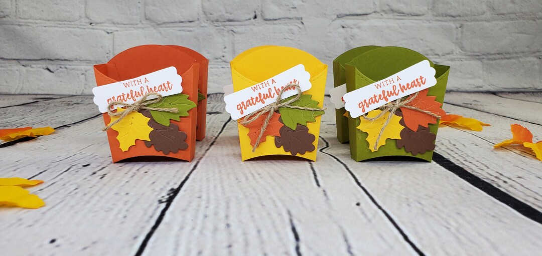 Thanksgiving Fry Treat Boxes, Fall Treat Boxes, Thanksgiving Party ...