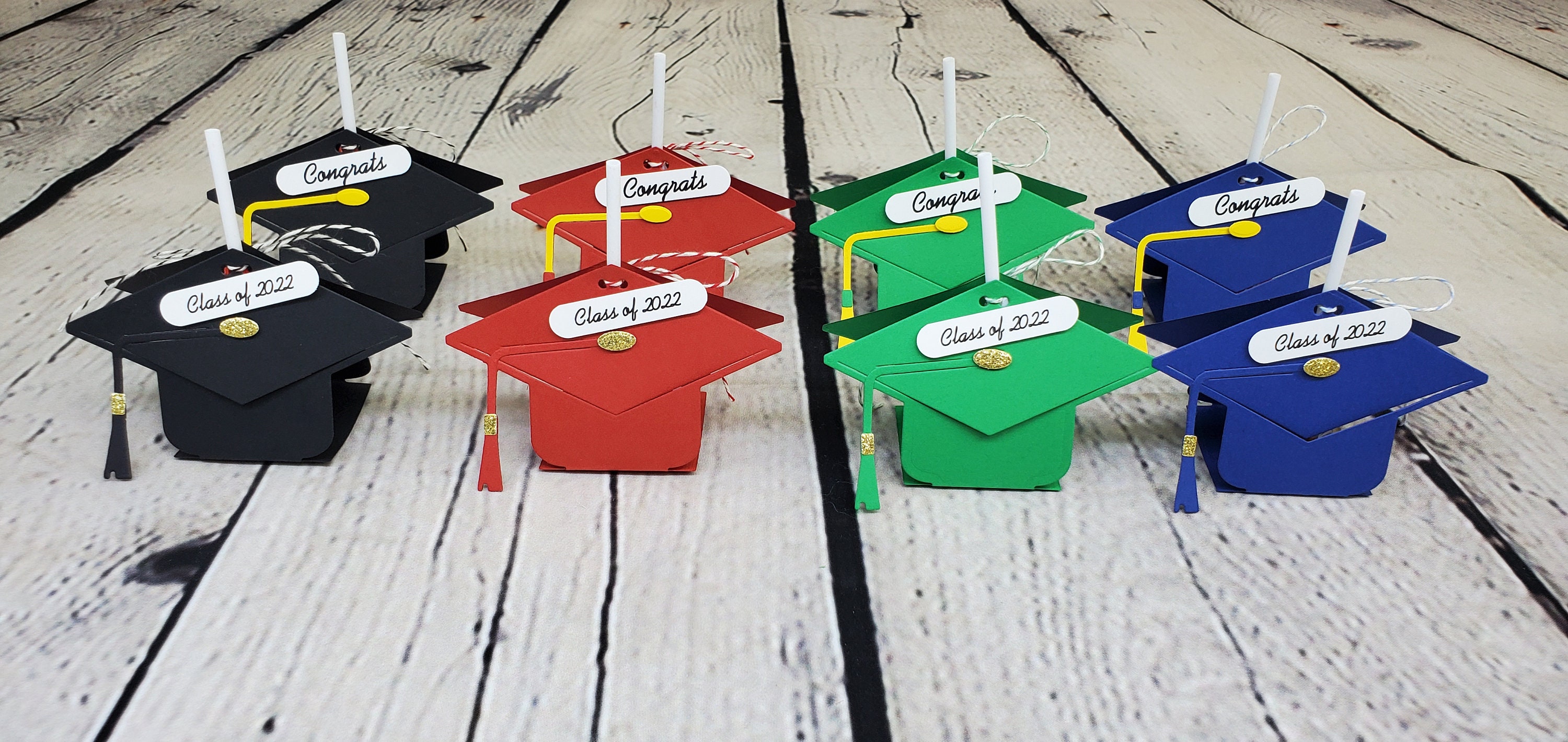 Graduation Lollipop Holders, Graduation Party Favors, Graduation Cap ...