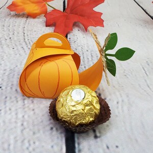 Thanksgiving Pumpkin Treat Boxes,thanksgiving Party Favors,thanksgiving ...