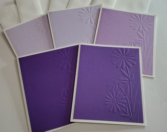 Daisy Card Set . Green Watercolor Daisies . Birdhouse . - Etsy