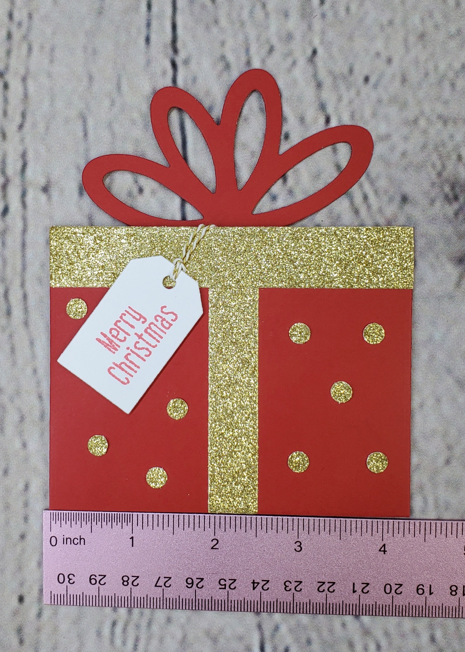 Christmas Present Gift Card Holder Handmade Christmas Gift - Etsy