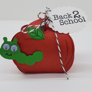 Apple Back to School Treat Holders, First Day of School Treat Boxes ...