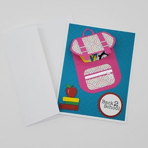 Back to School Backpack Card for Student or Teacher, 1st Day of School ...