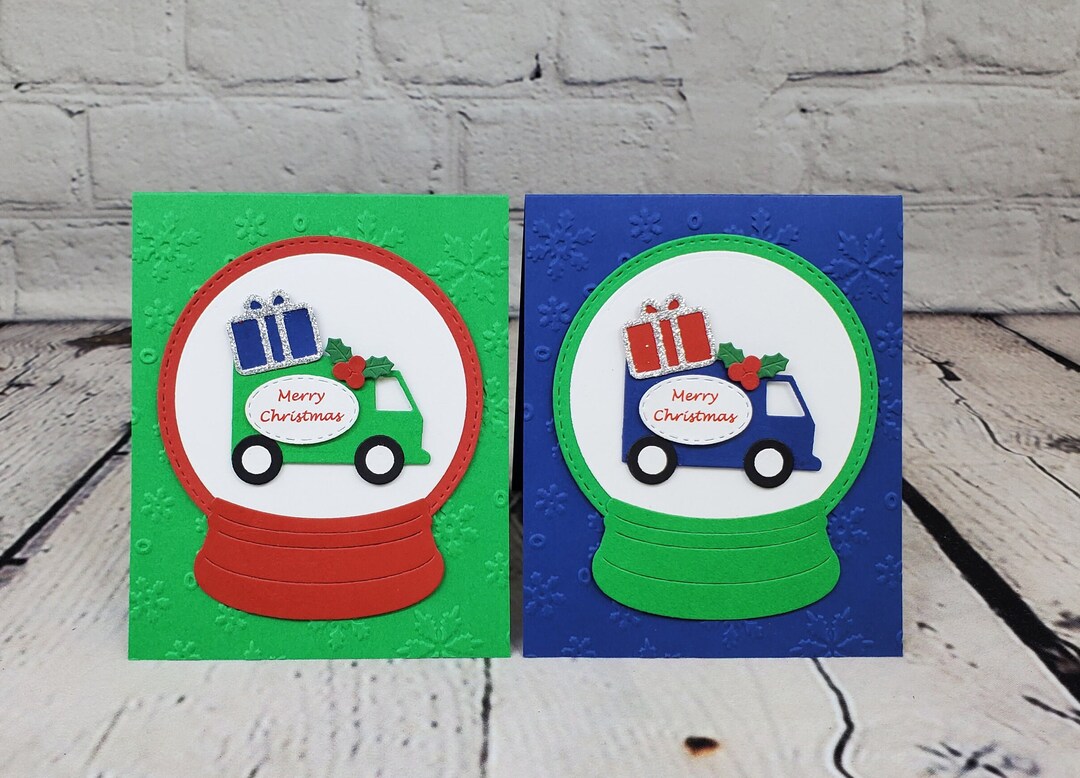 Christmas Garbage Collector Gift Card/money Holder,garbage Truck Driver ...