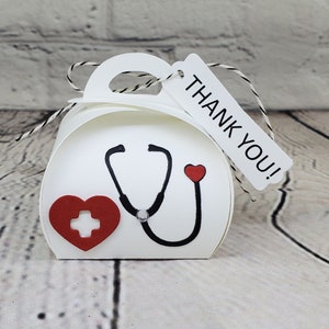 Large First Aid Kit Curvy Keepsake Treat Box for Doctor,nurse,hospital ...